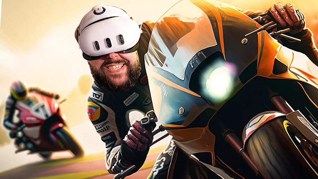 High-Octane VR Motorcycle Racing on Quest 3!