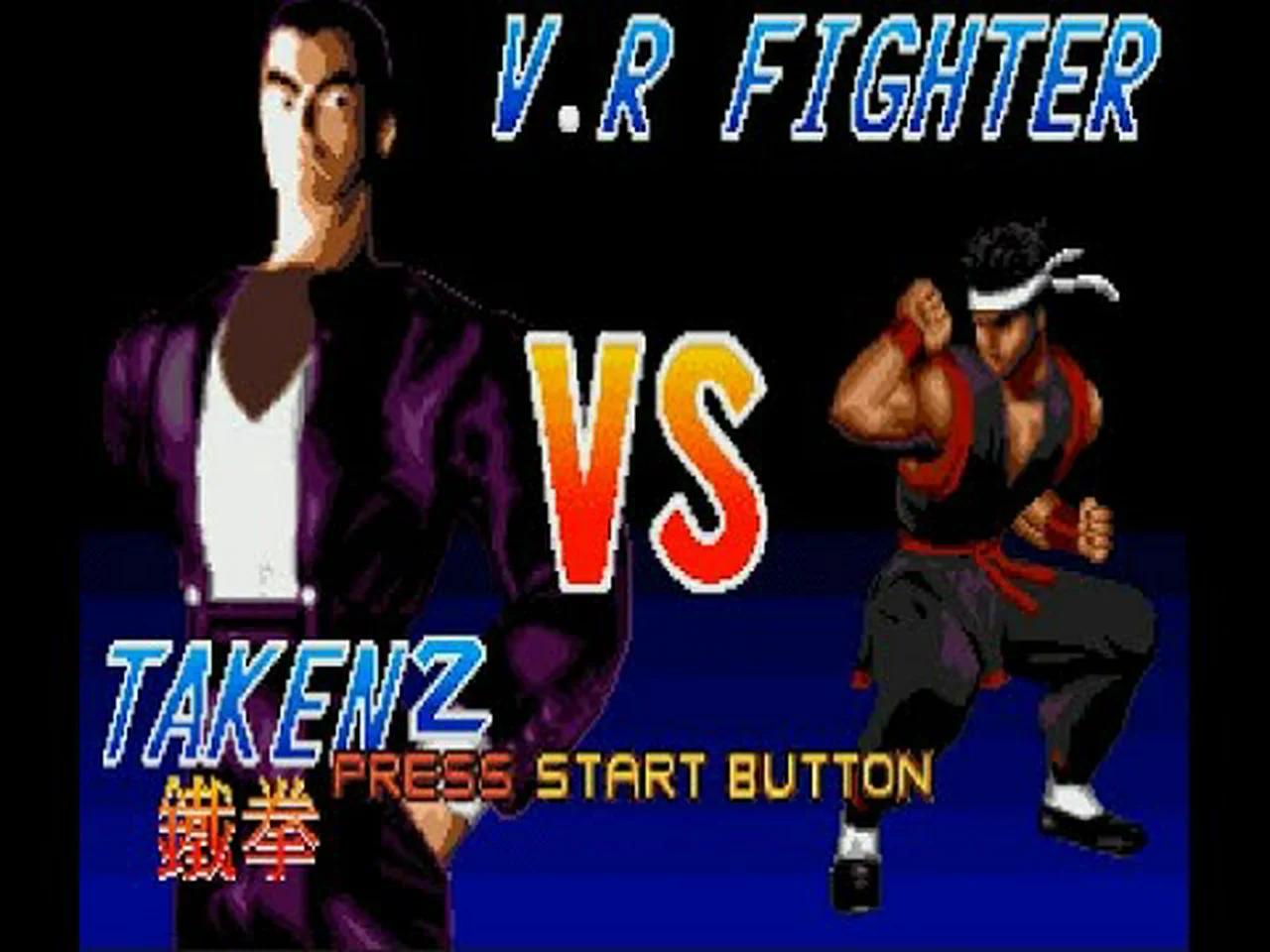 Virtua Fighter 2 vs. Tekken 2 - Sega Genesis (1996)