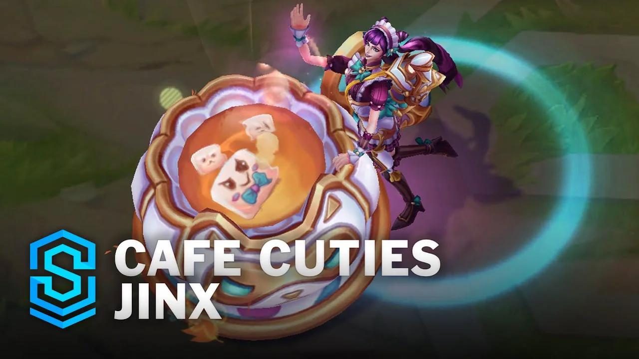 Cafe Cuties Jinx Skin Spotlight - Pre-Release - PBE Preview - League of ...