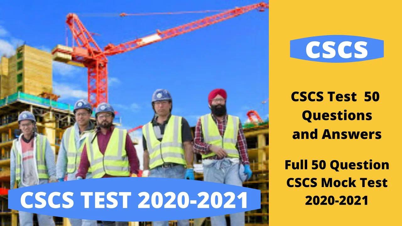 Free CSCS Mock Test Practice Full New 50 Different Questions And ...