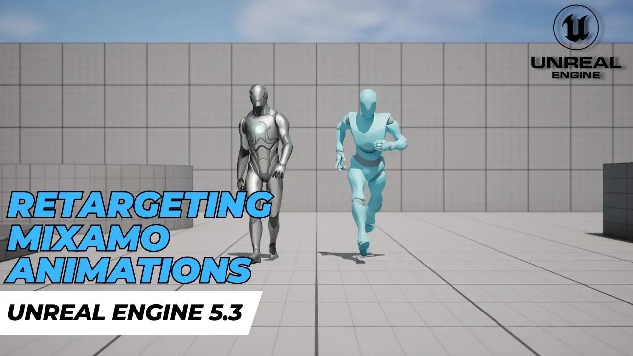 Unreal Engine 5.3: Retargeting Mixamo Animations to UE5 Manny and Vice ...