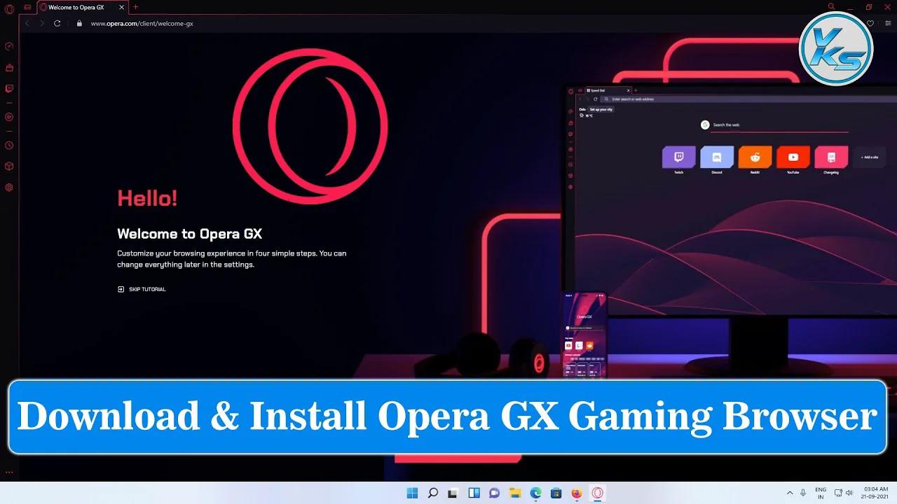 How To Download And Install Opera GX Gaming Browser On Windows 11/10