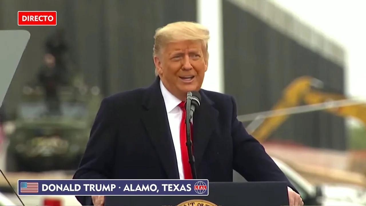 🇺🇸 Donald Trump | Discurso del Presidente en la Alamo, Texas (12 ene ...