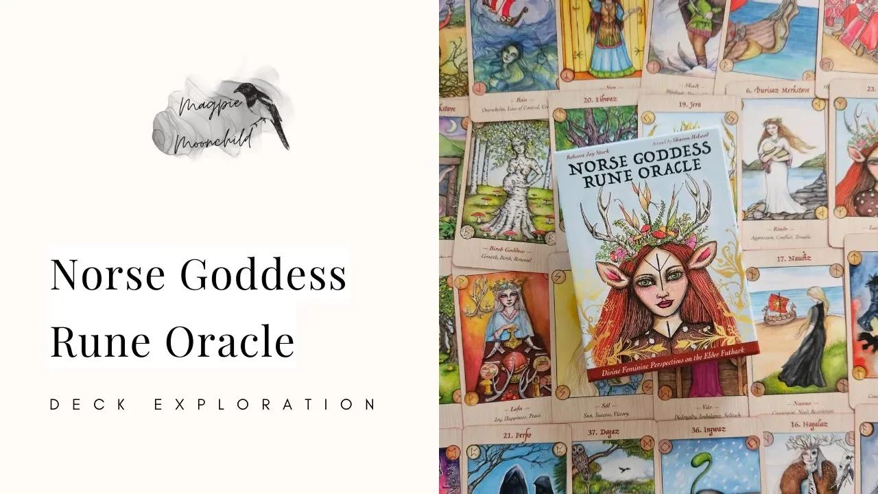 Norse Goddess Rune Oracle by Rebecca Joy Stark and Sharon McLeod - Deck ...