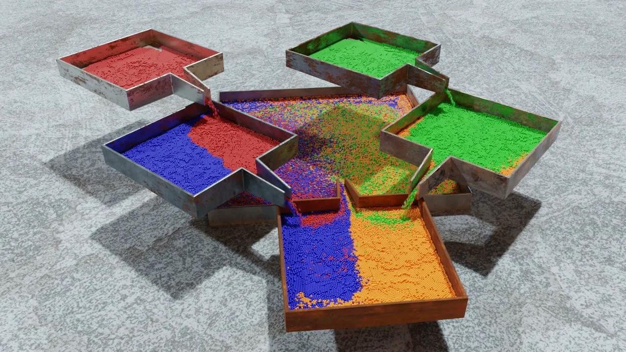 200K Molecular Script Particles