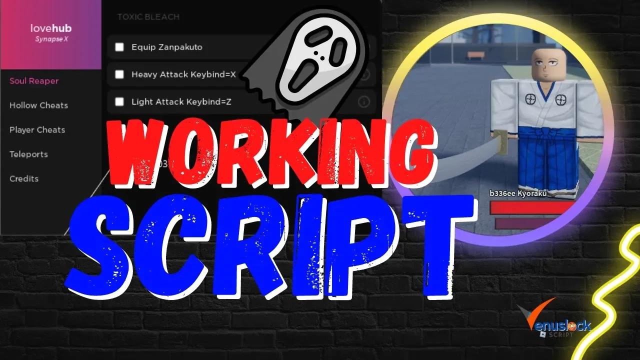 Toxic Bleach Script ROBLOX | ESP | Speed Walk | Teleport | Working