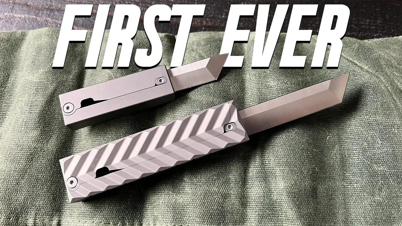 These unique Gravity Knives are the first with this feature! (DCC ...