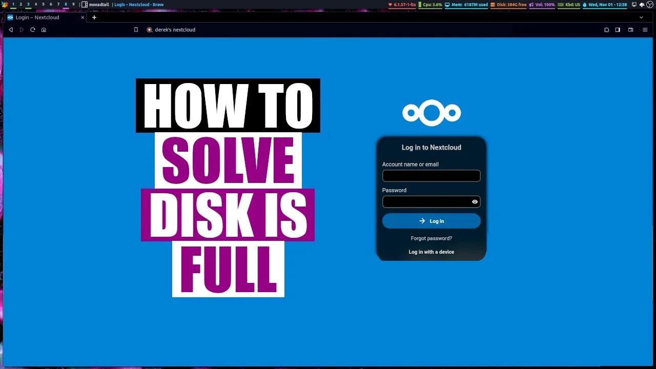 Troubleshooting Why My Nextcloud Server Stopped Working