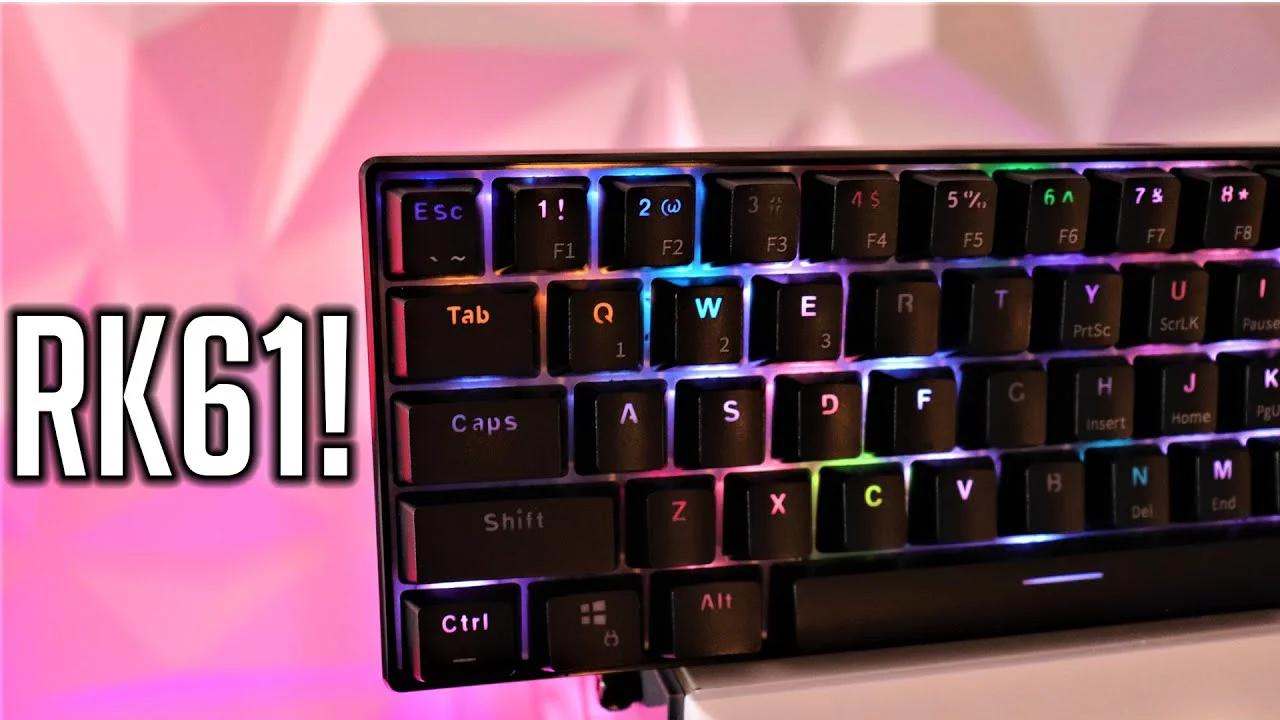 Unboxing Royal Kludge RK61 Mechanical RGB 60% Keyboard | Bluetooth ...