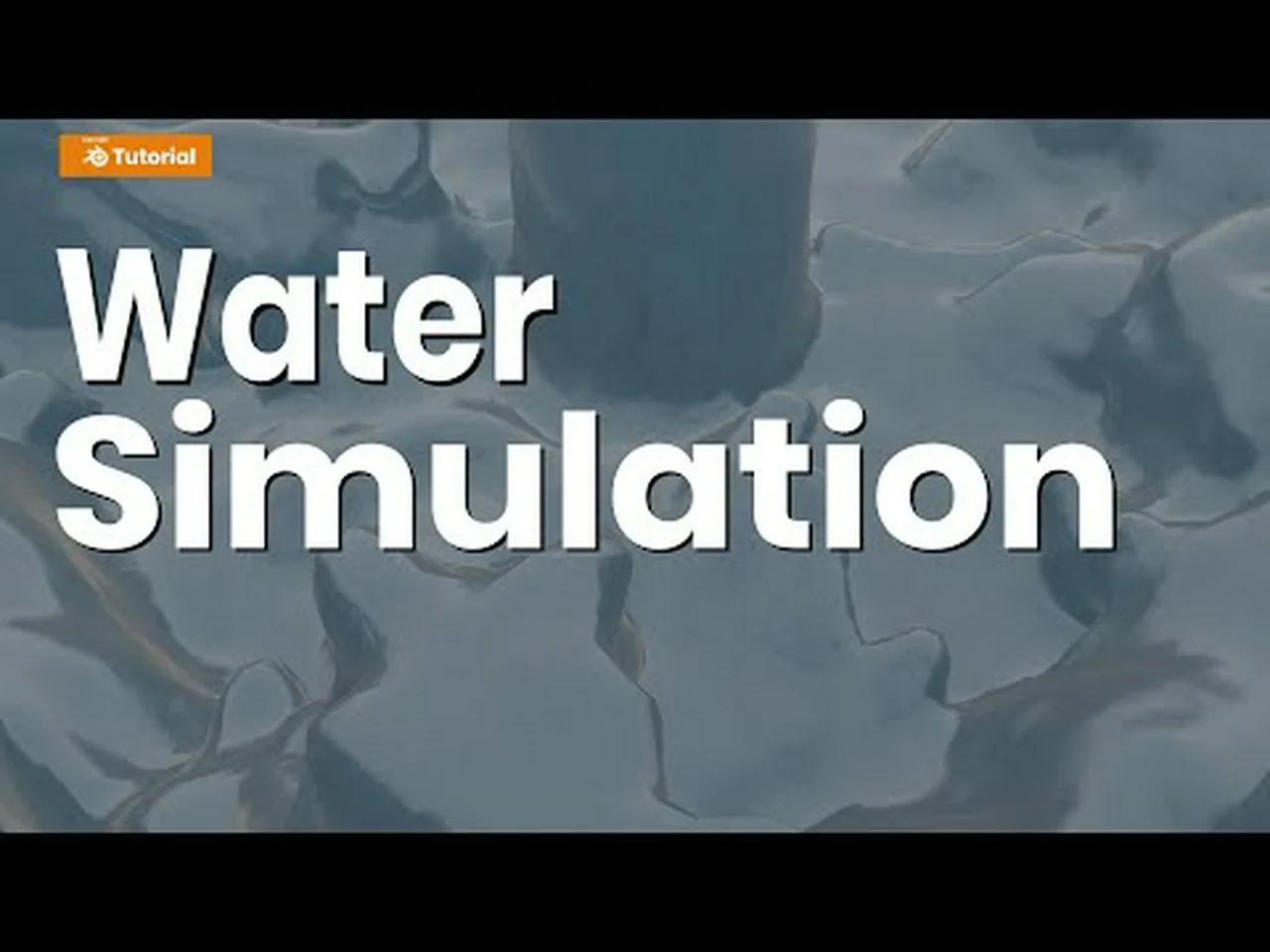 How to make a water simulation in Blender [3.2] | Fluid Physics [Eevee] [REQUESTED]