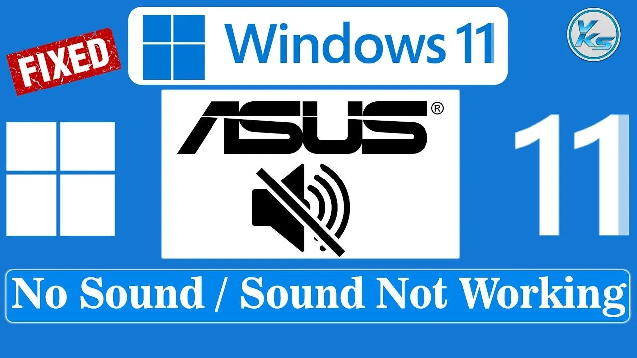 How To Fix Asus Computer Has No Sound in Windows 11 | Fix Sound ...
