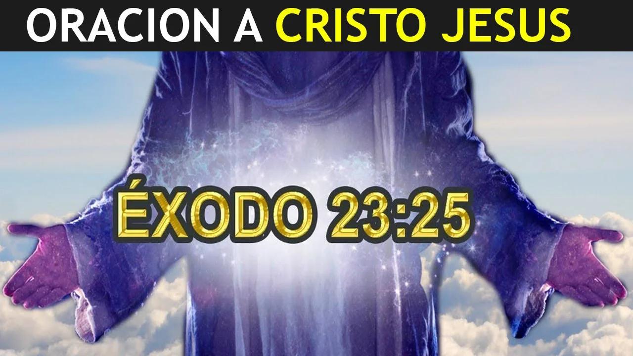 Oración SALUD Y BENDICIÓN | Éxodo 23:25