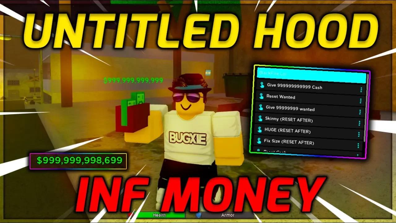 Untitled Hood Script Hack *PASTEBIN* | UNLIMITED / INFINITE MONEY | (2022)