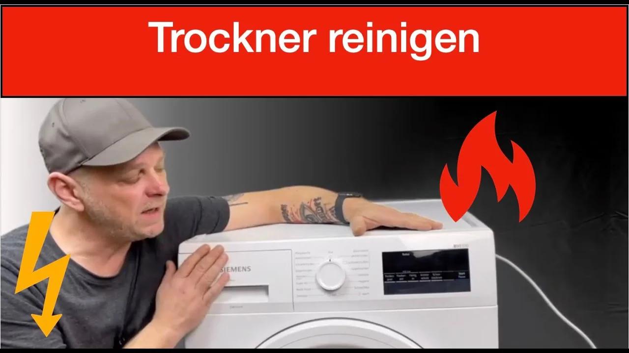 Bauknecht Trockner Warmetauscher Reinigen
