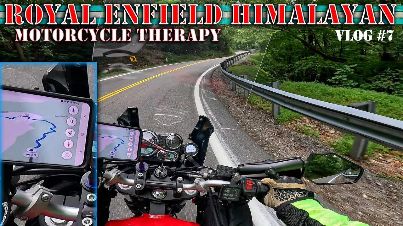 Motorcycle Therapy Session with Royal Enfield Himalayan on the Blue ...