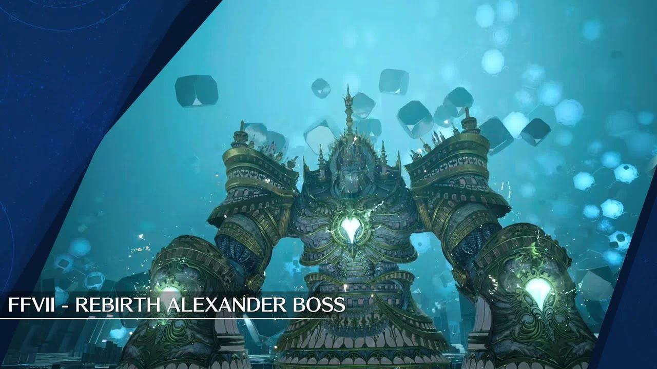 FINAL FANTASY VII Rebirth Boss Battle Alexander (PS5)