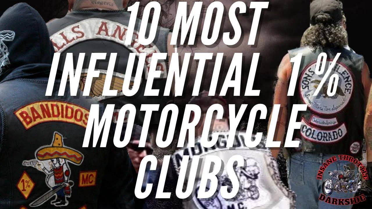 The 10 most influential 1% motorcycle clubs