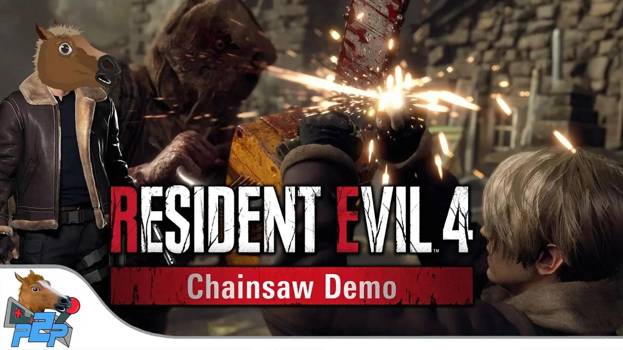 Resident Evil 4 Remake Chainsaw Demo - Gameplay & Impresiones