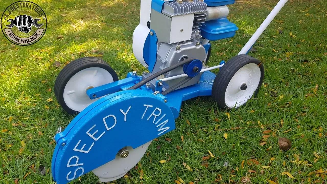 80 year old "Speedy Trim" Edger Restoration - Full version