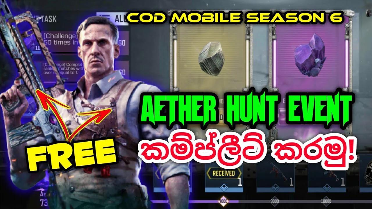 How To Complete AETHER HUNT Event - COD Mobile Season 6 Main Event ...