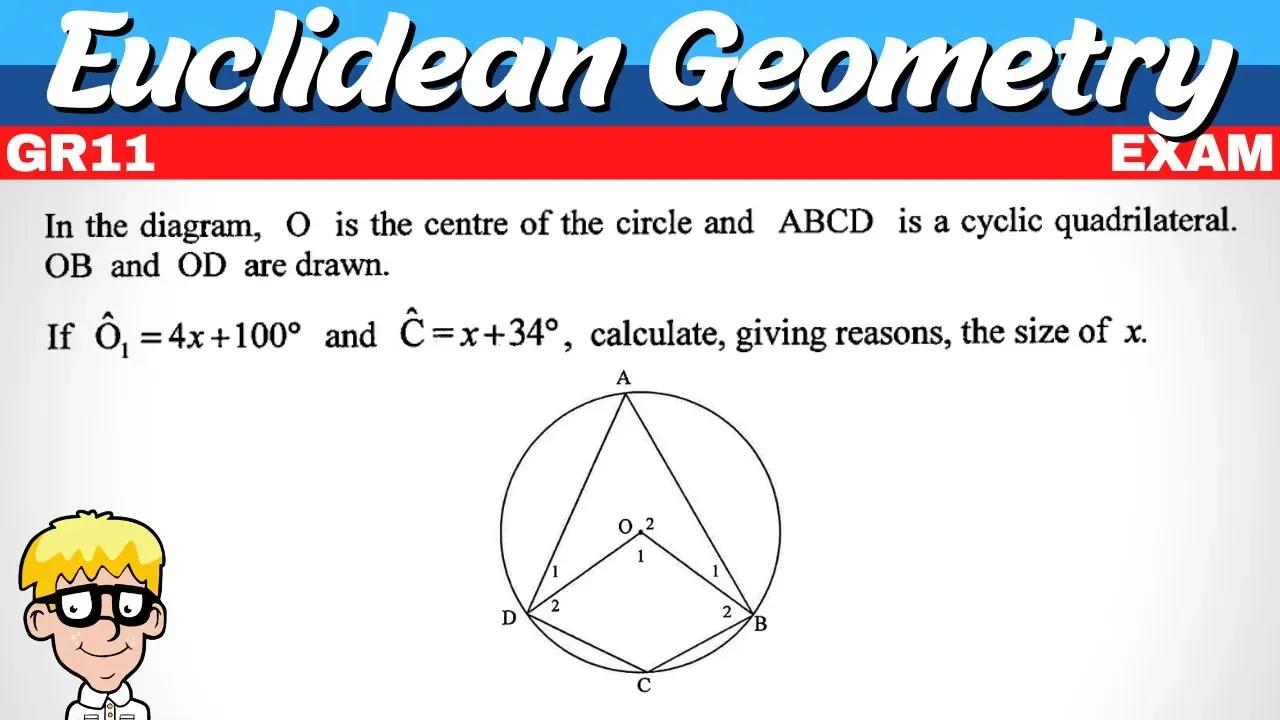 Euclidean Geometry Exam Questions Grade 11