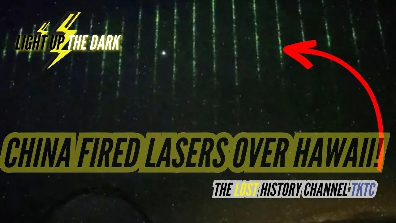 China FIRES Laser Beams OVER Hawaii from SPACE #hawaii #china # ...