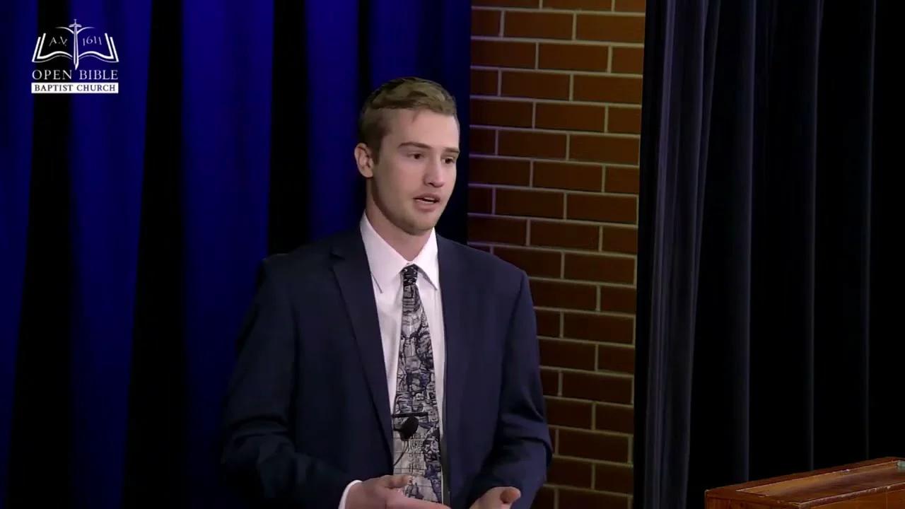 Testimony of Kyle Dingus - Bible Believing missionary to Australia