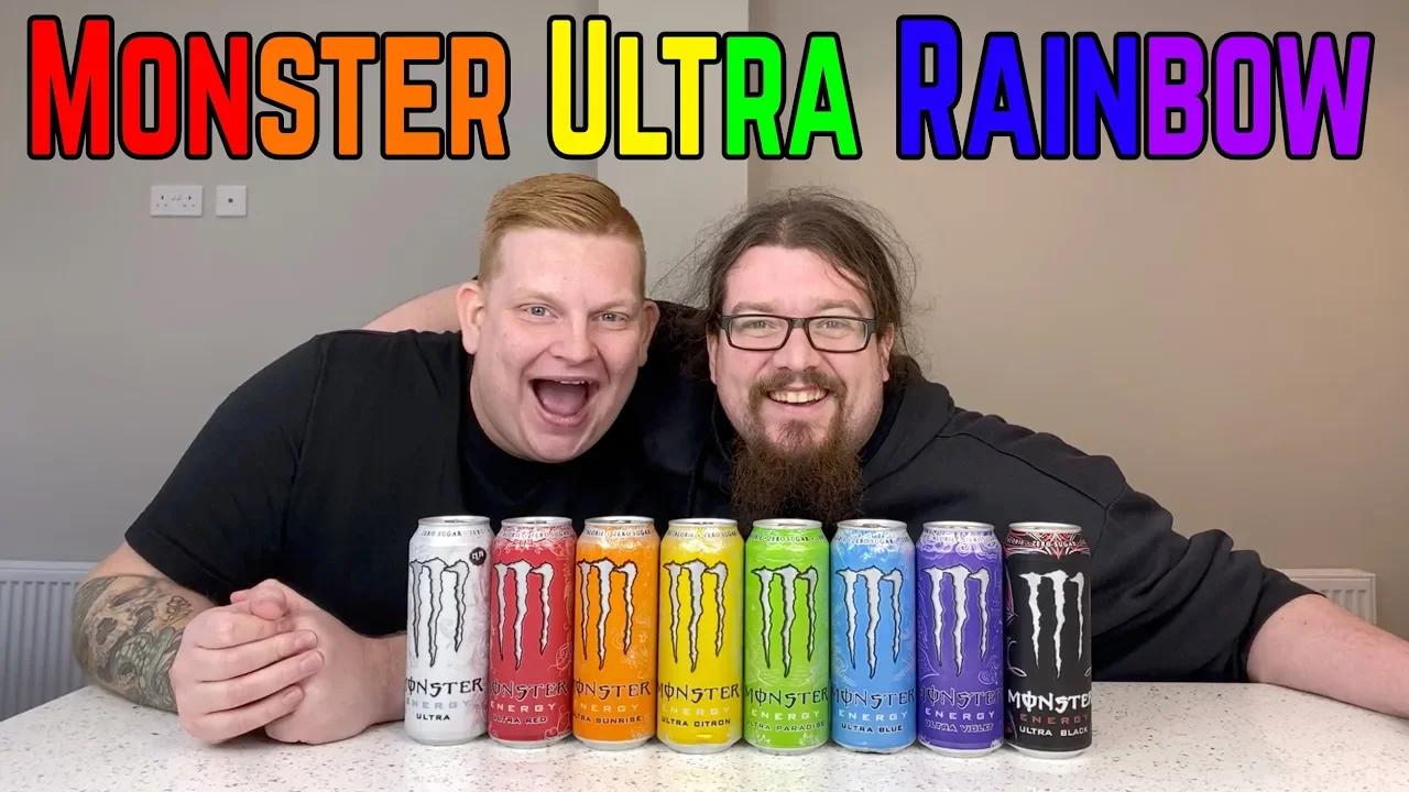 Ultra Rainbow! Ultra Infinity! 8 Flavours! Monster Energy Ultra UK ...