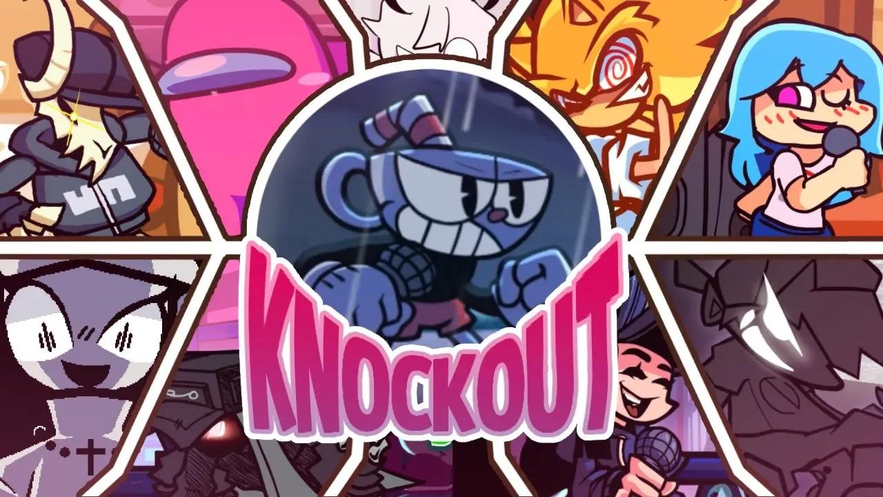 Knockout but Every Turn a Another Characters sings it (FNF but Everyone ...
