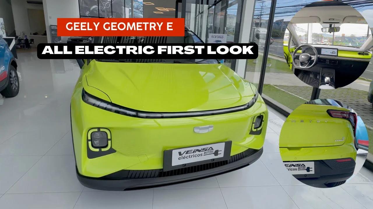Geely Geometry E | Un SUV eléctrico con 380 km de autonomía y un precio ...