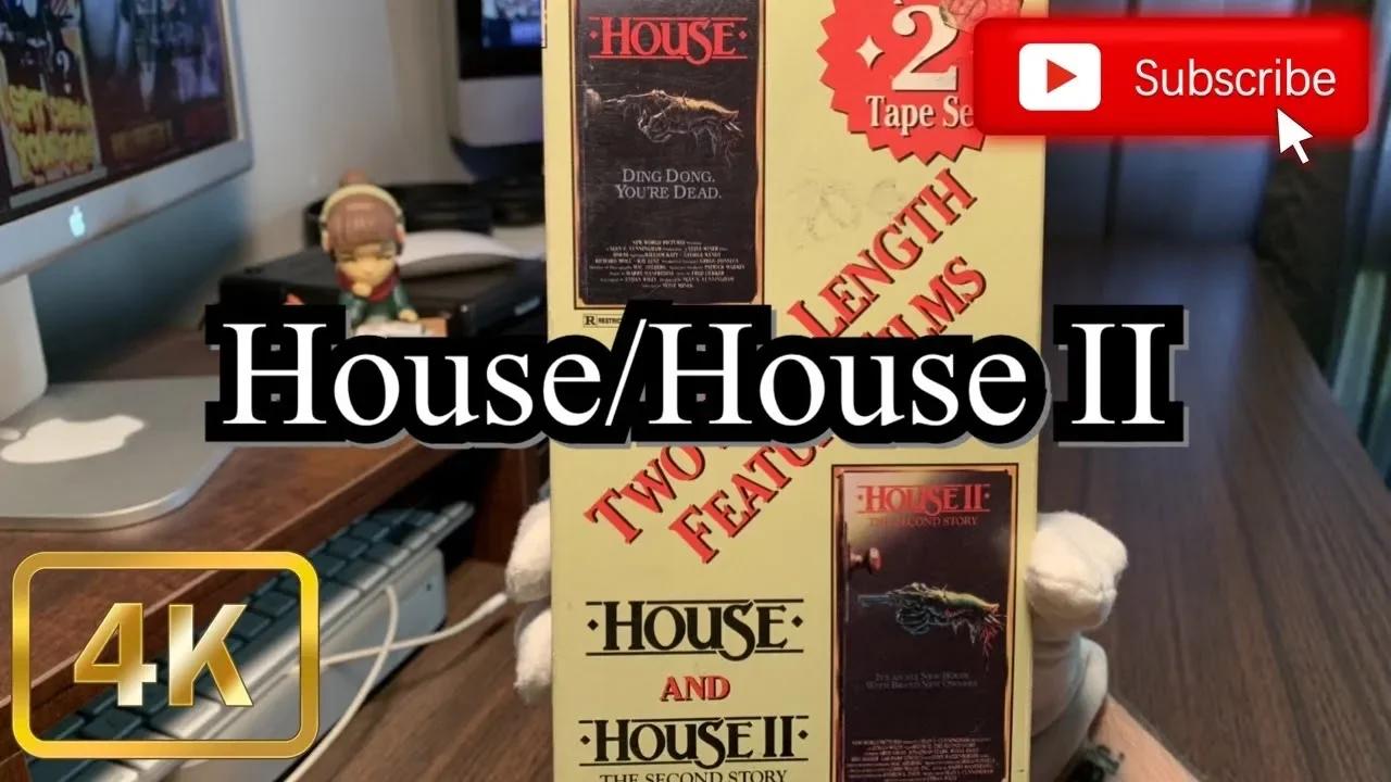 [0019] HOUSE (1985) & HOUSE II (1987) VHS [INSPECT] [#house #houseVHS # ...