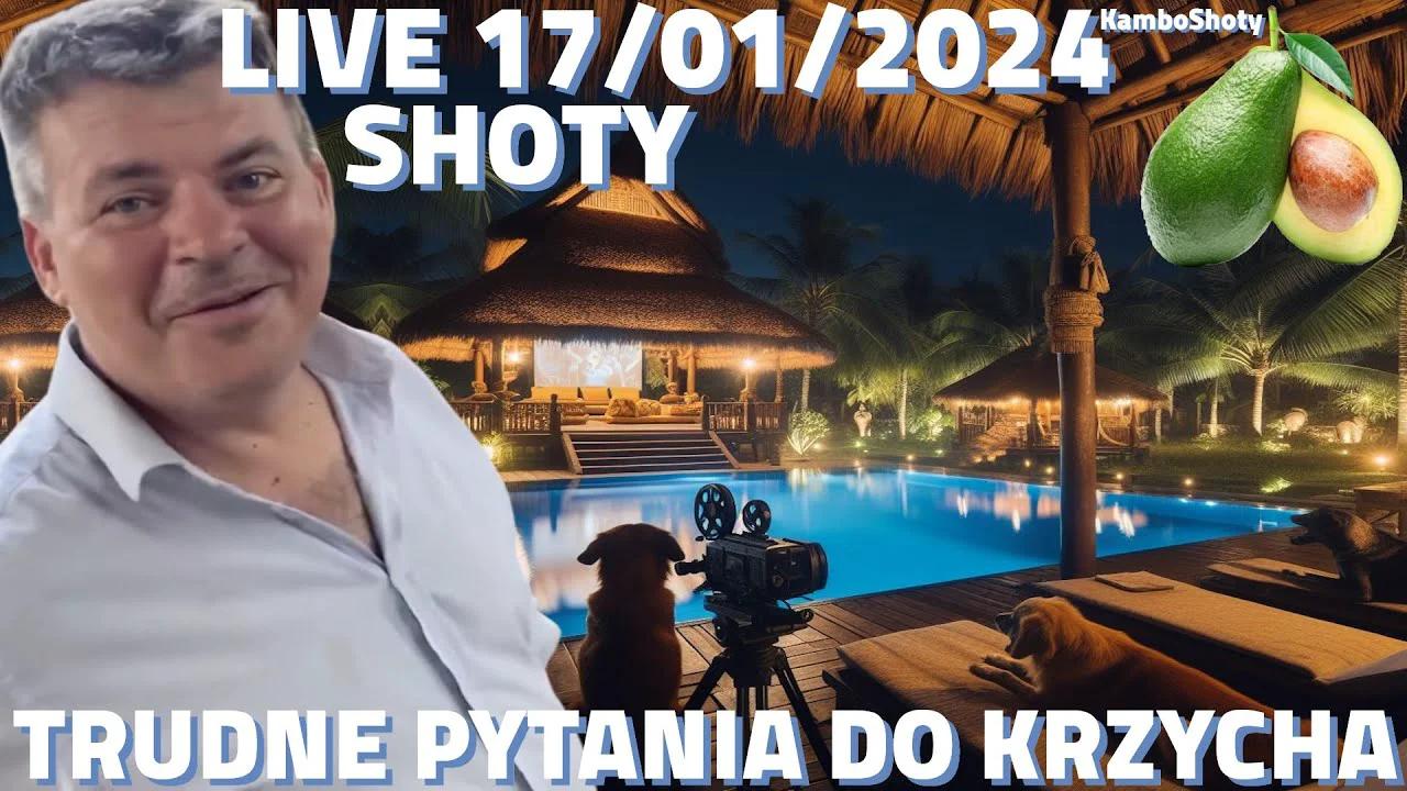Raport z Akcji | TRUDNE PYTANIA DO KRZYCHA, shoty z live 17/01/2024
