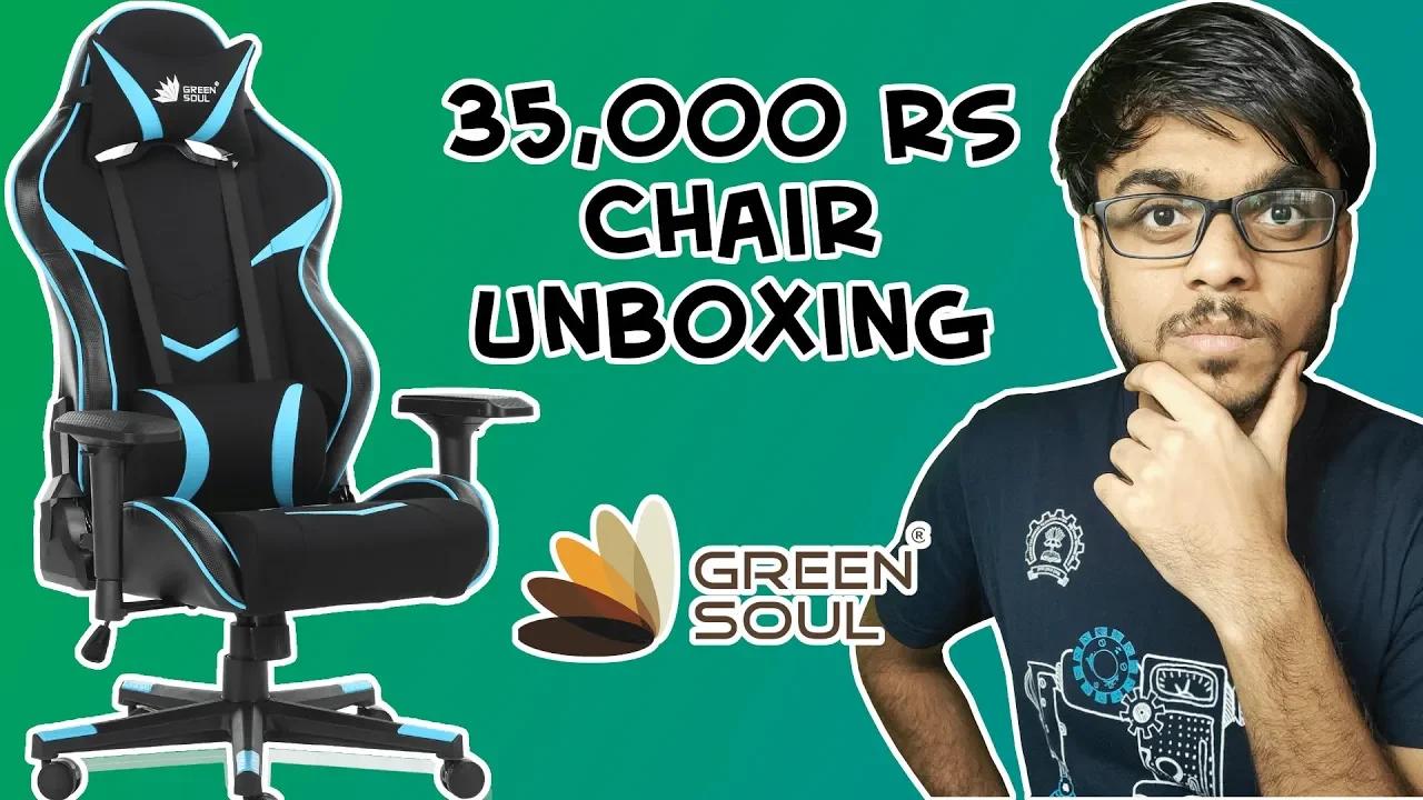 Unboxing: Green Soul Gaming Chair