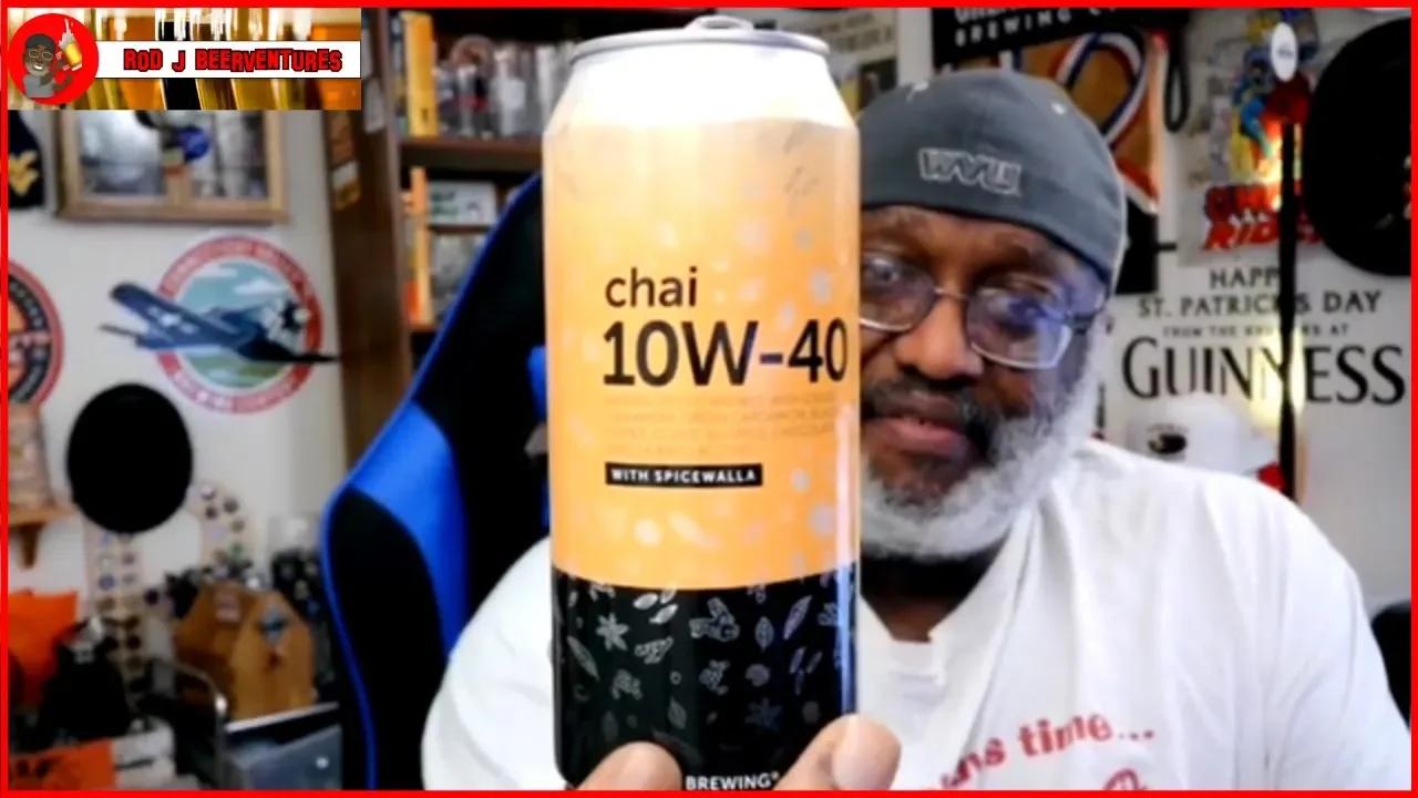 Chai 10W-40 Imperial Stout Beer Review | Hi-Wire Brewing