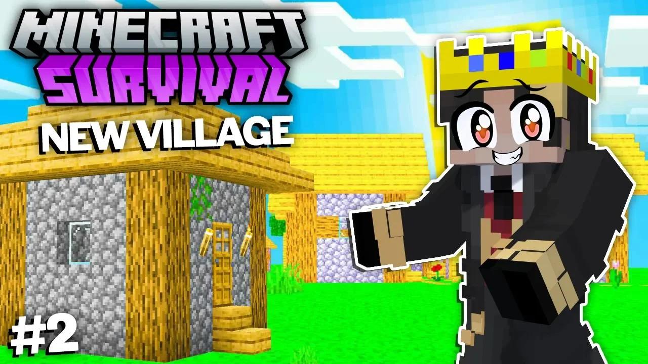 NEW VILLAGE MIL GAYA | Minecraft Survival Episode 2