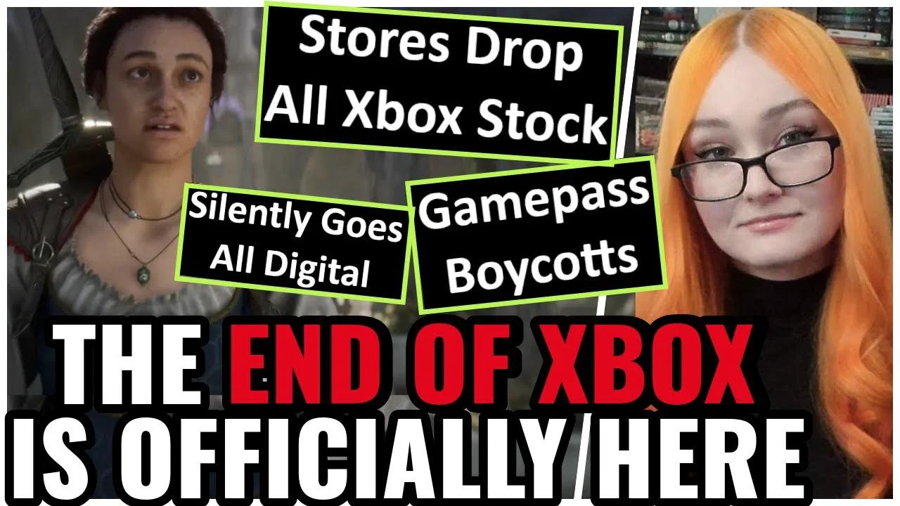 Xbox Is DEAD! Stores PULL ALL Stock & Goes All Digital As Gamers ...