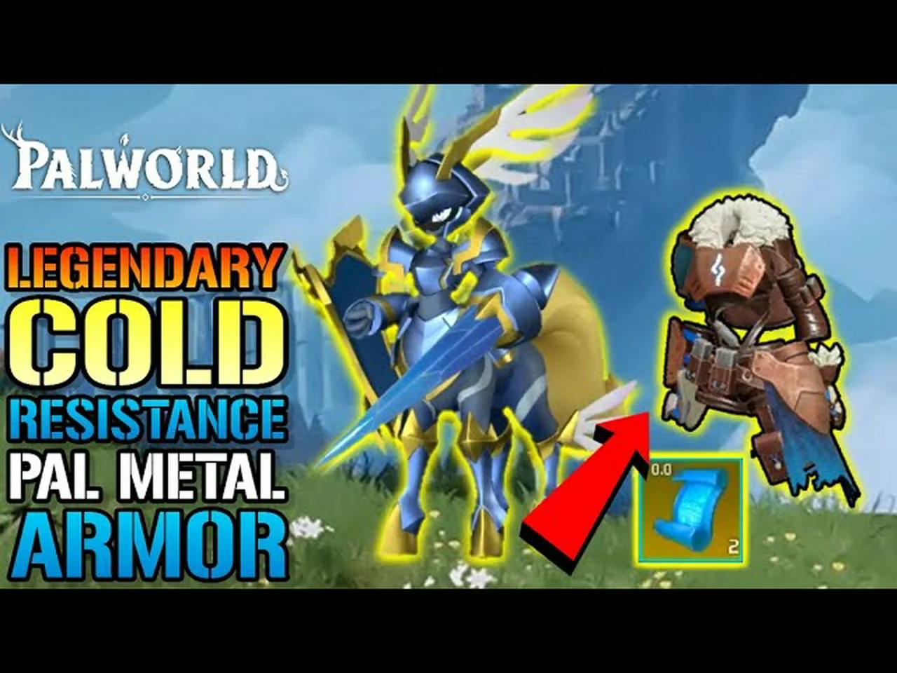 Palworld: Legendary "Cold Resistance Pal Metal Armor" Guide! How To Get ...