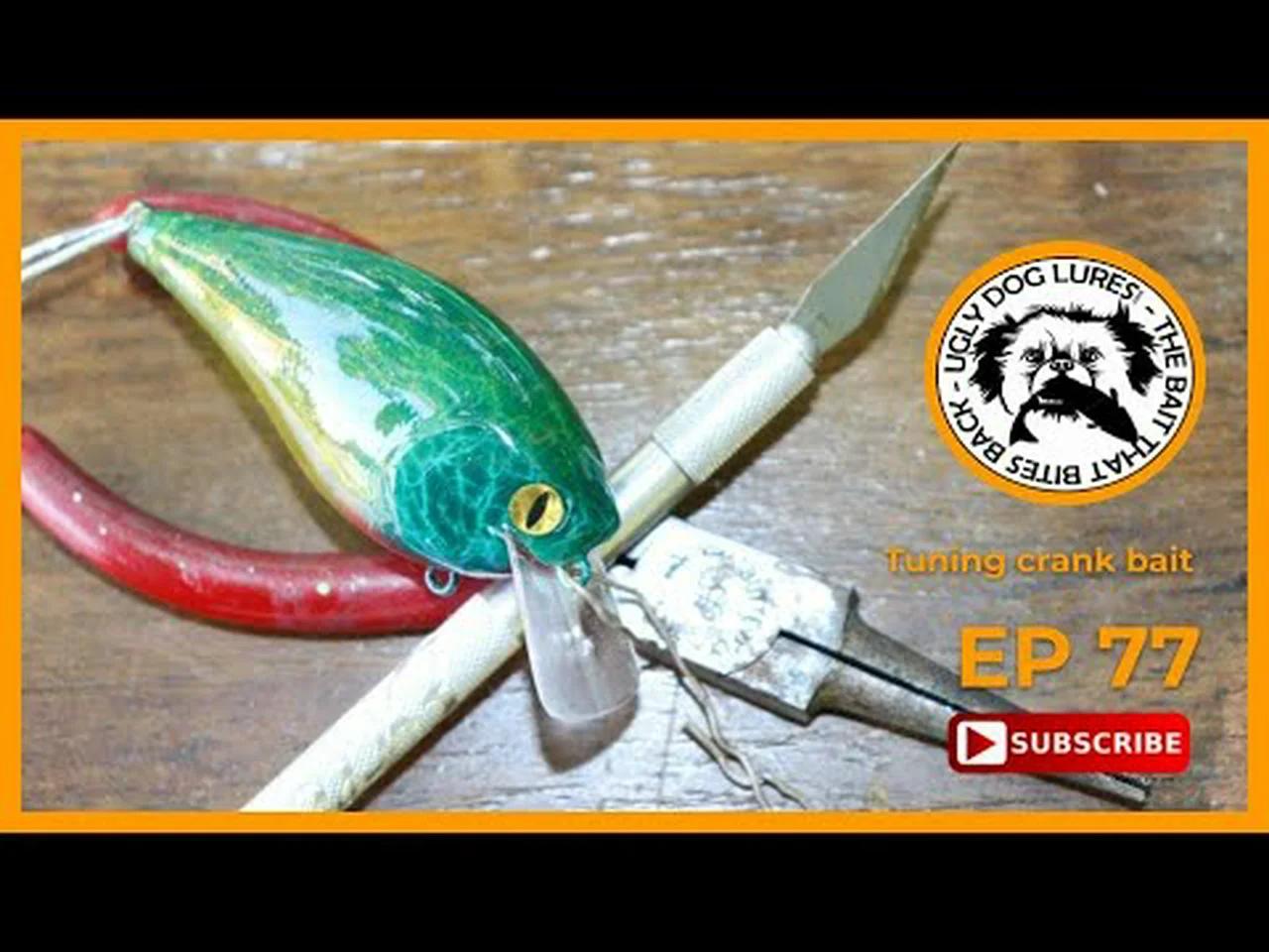 How to tune a custom designed fishing lure