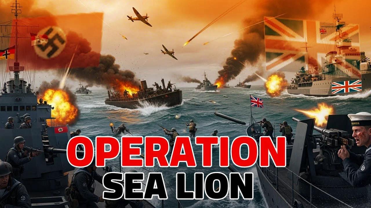 The Nazi Invasion Of Britain | Operation SeaLion WW2 | September 14 1940