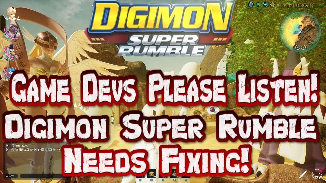 Digimon Super Rumble (Dev's Please Listen) These Changes Need To Happen ...