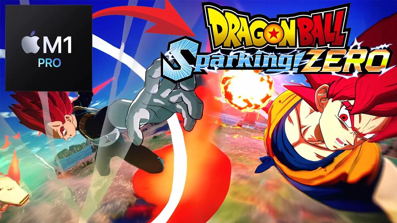 Dragon Ball Sparking Zero Running on MacBook M1 Pro
