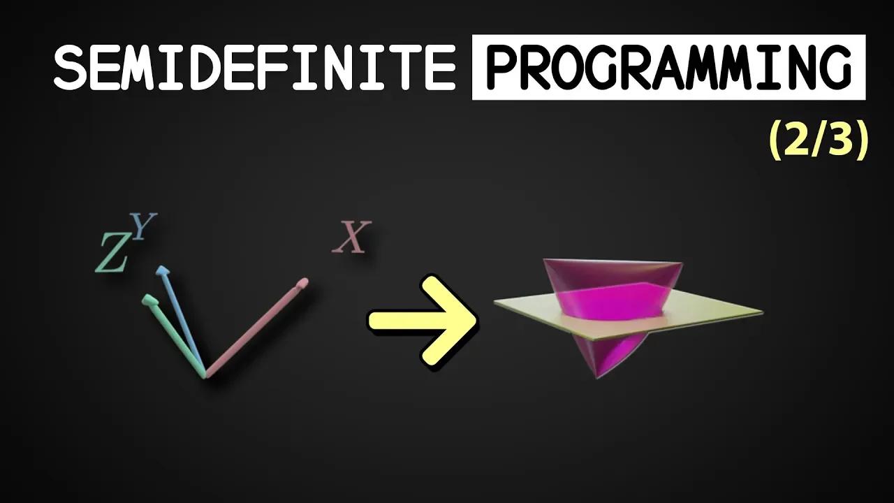 The Practical Guide to Semidefinite Programming (2/3)