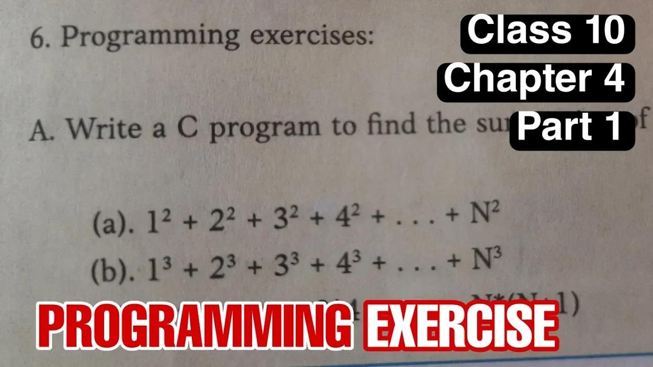 Programming Practice - Chapter 4 Introduction to Loop in C Part 1