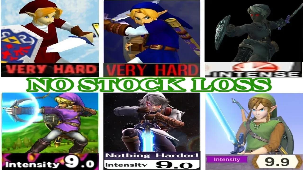 All Link Classic Mode - 64 to Ultimate (Hardest Difficulty) No stock loss
