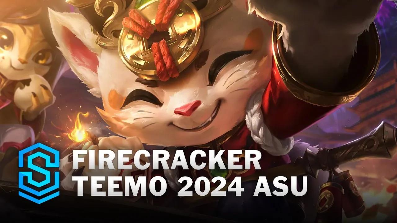 Firecracker Teemo (2024 ASU) Skin Spotlight - League of Legends