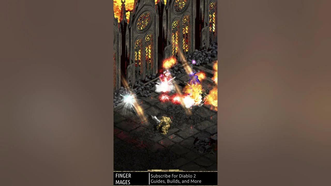 Finger Mages - Diablo 2 Monsters #shorts