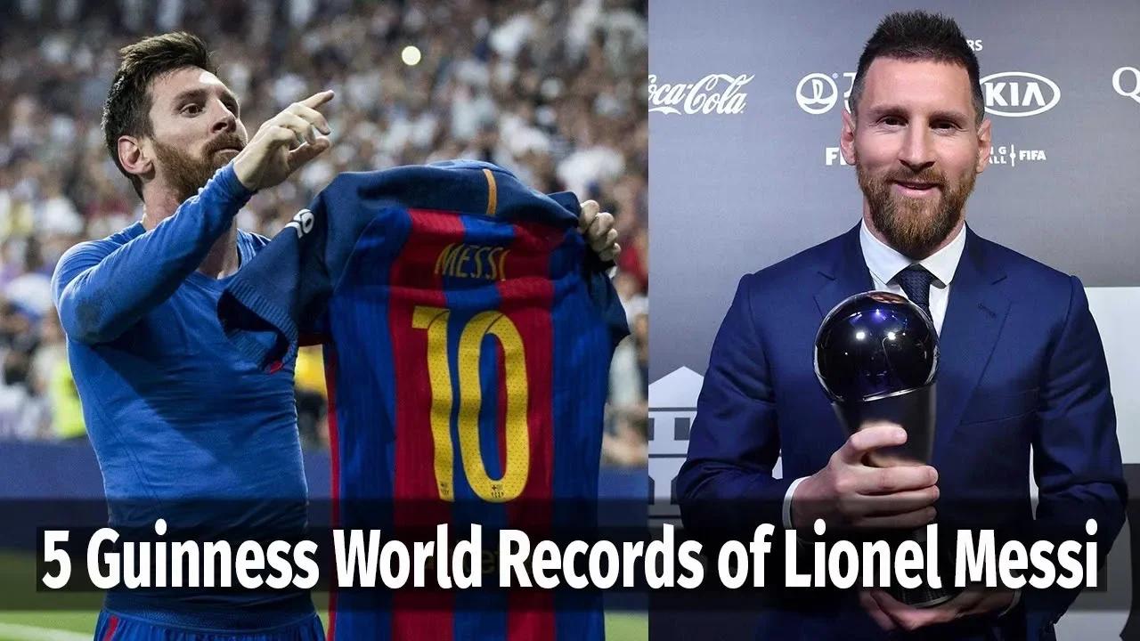 5 Guinness World Records held by Lionel Messi that you didn't know ...