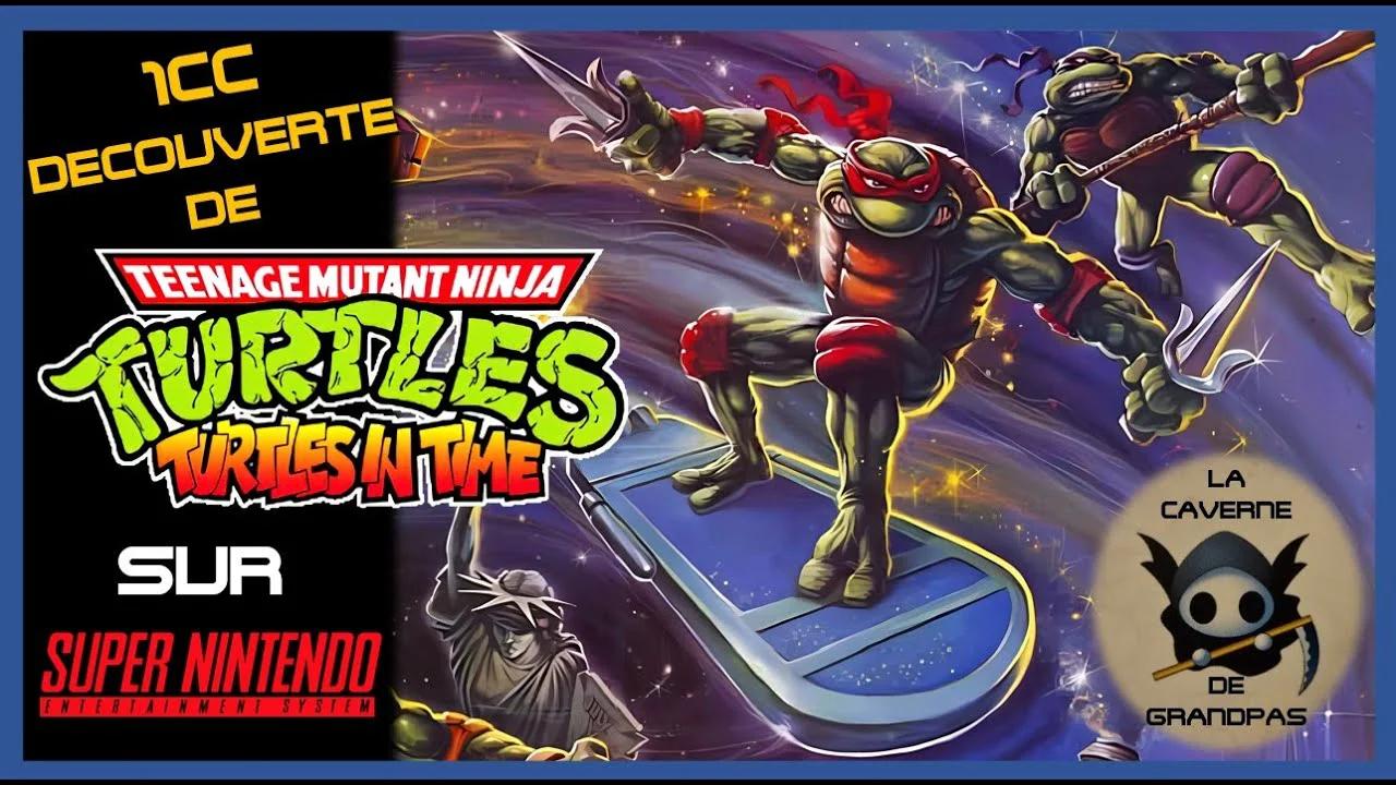 TMNT TURTLES IN TIME : #1cc "Découverte" de mon #beatemup 16 bits ...