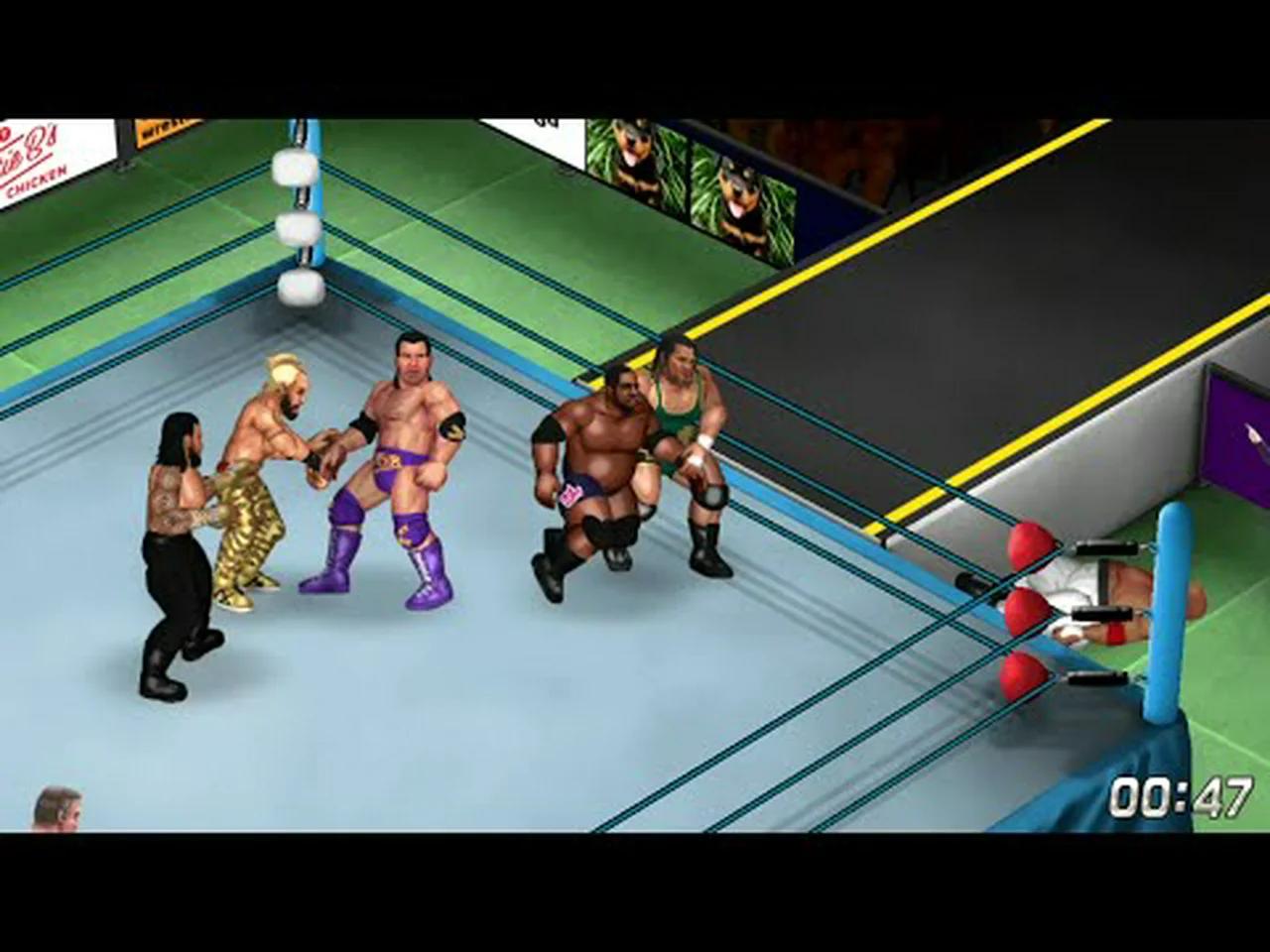 Roman Reigns vs. Jeff Cobb vs. Abdullah vs. Keith Lee vs. Razor Ramon ...