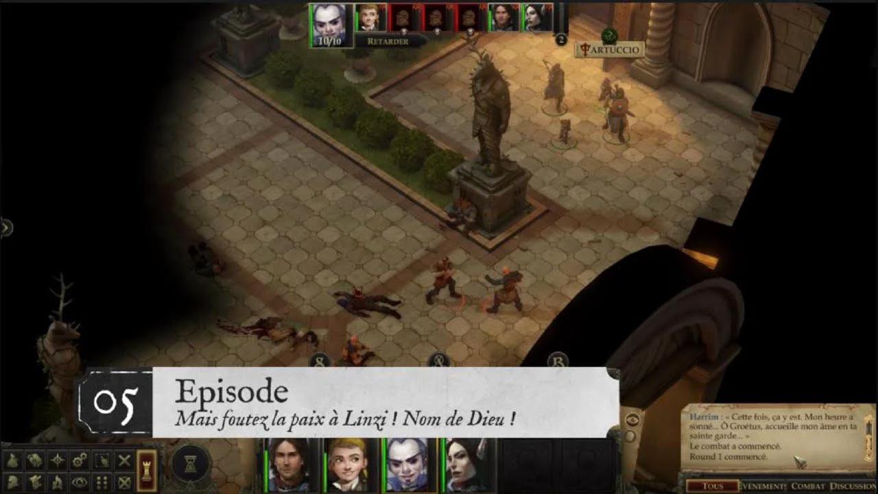 Pathfinder Kingmaker #5 Mais foutez la paix à Linzi ! Nom de Dieu !😠